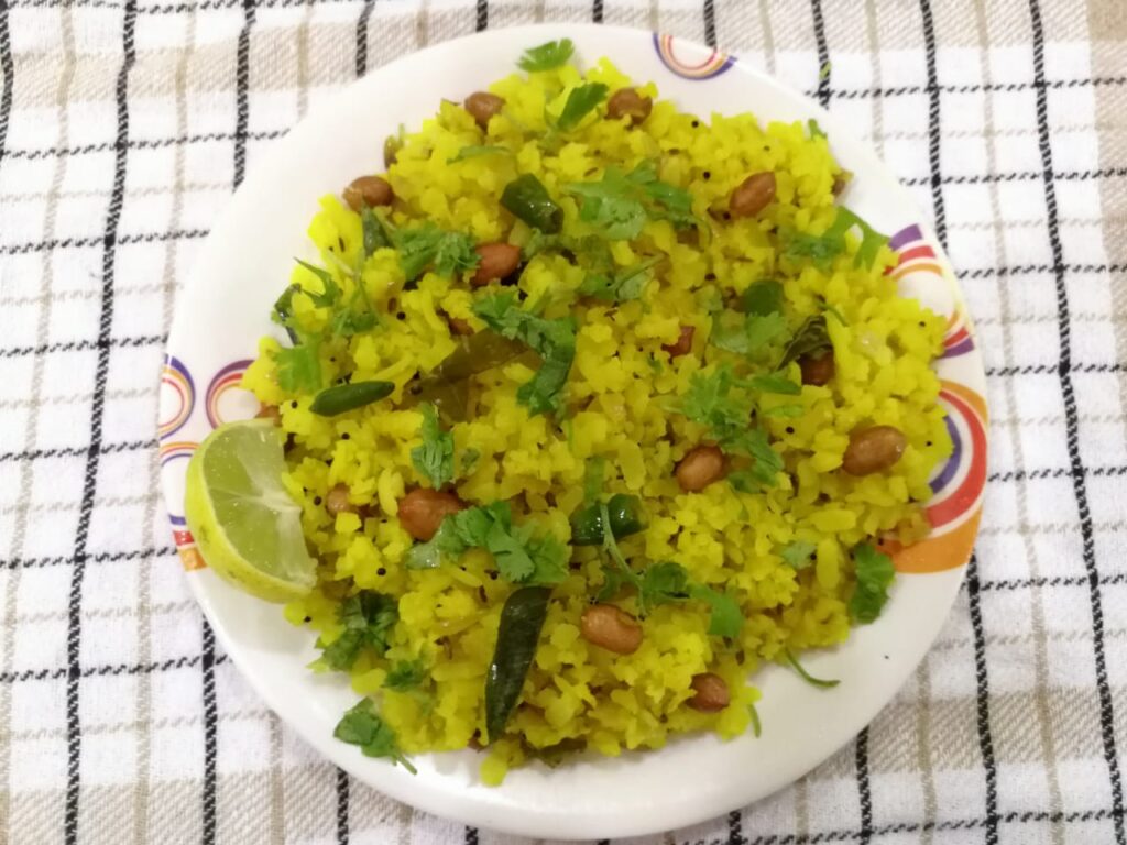 Poha Recipe | How To Make Poha - FoodiesParadize