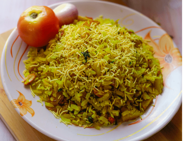 Poha Recipe | How To Make Poha - FoodiesParadize